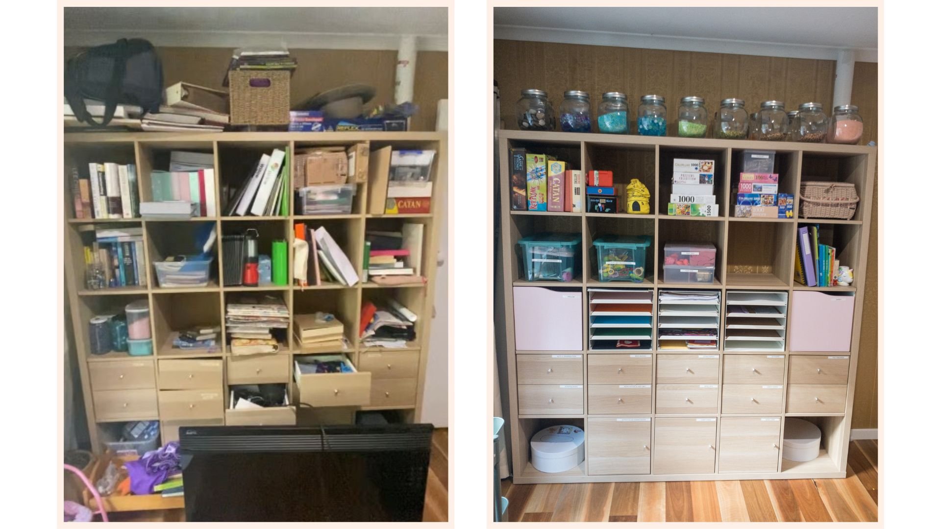5 Home Organising Before and After’s that will Blow Your Mind