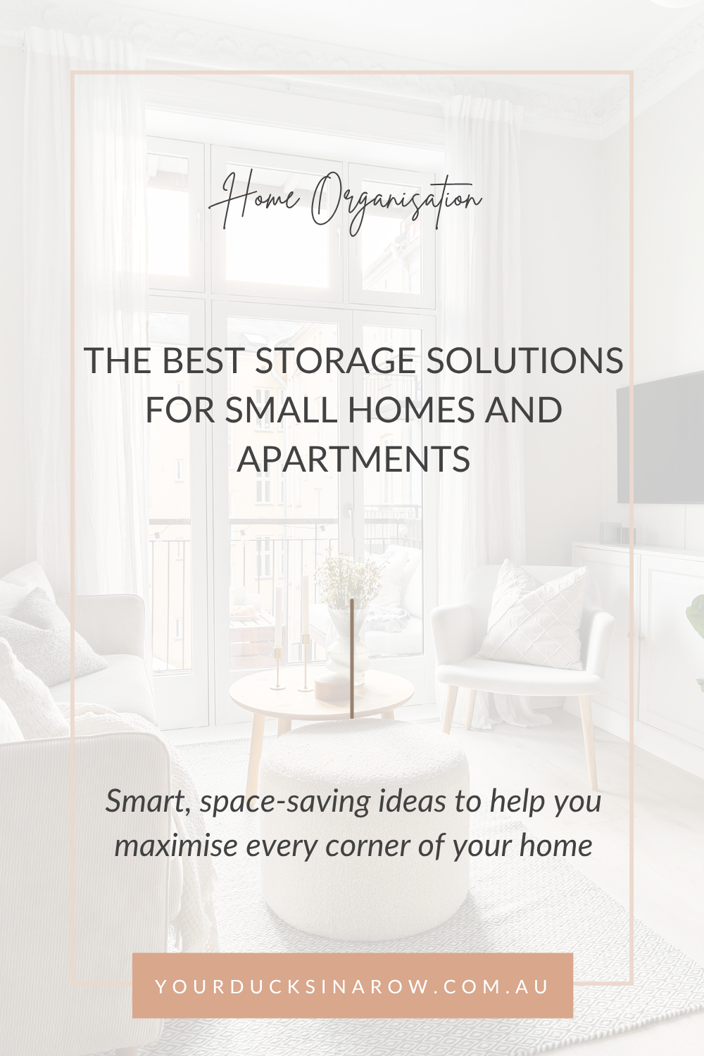 The Best Storage Solutions for Small Homes and Apartments - Ducks In A ...